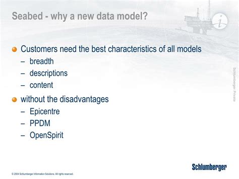 ppt standards in seabed data modeling overview for posc powerpoint