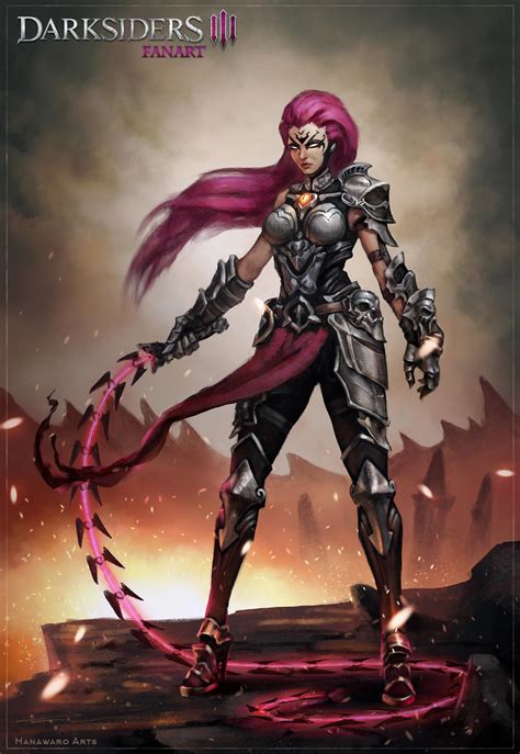 Fury Fanart For Darksiders 3 By Hanawaroarts On Deviantart