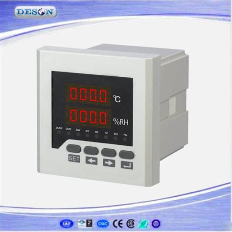 Panel Mounted Digital Temperature And Humidity Controller China Digital Temperature And