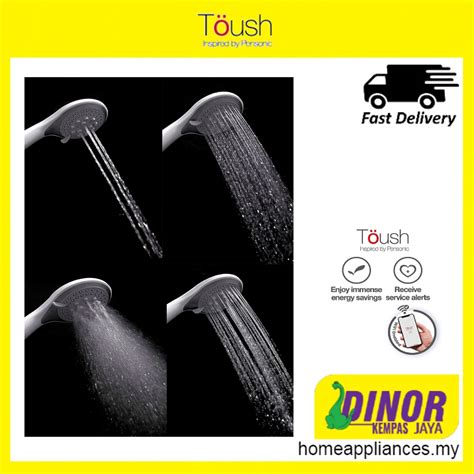 Toush Smart Water Heater With Dc Pump T1100swh Sp Dinor Kempas Jaya