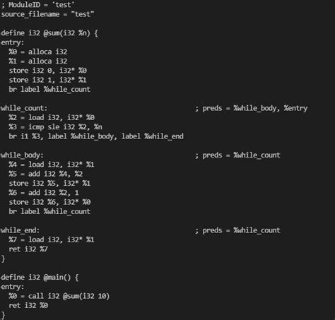 通过irbuilder新建llvm Ir 转换无极限 博客园