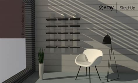 D Model Render On Sketchup Vray Next And Photoshop In High Quality By T Invoices Fiverr