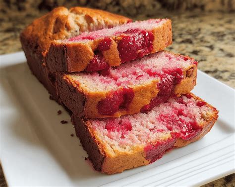 Strawberry Banana Bread For Spring