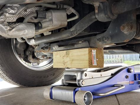 Is this safe lifting point for floor jack? Jack stands to go on frame. 2019 XLT 2.7L SCAB : r/f150