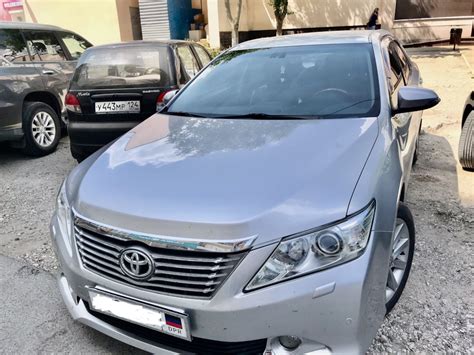 Атермалка на лобовое) — Toyota Camry (XV50), 2,5 л, 2013 года ...