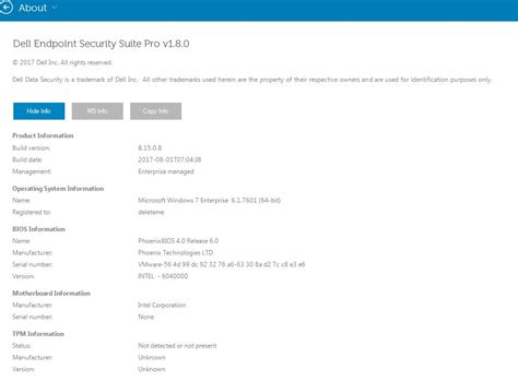Comment Identifier La Version Dell Endpoint Security Suite Pro Dell Luxembourg