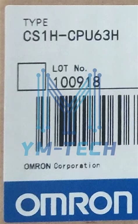 1pcs New Omron Brand New Cs1h Cpu63h Cs1h Cpu63h Fast Ship Ebay