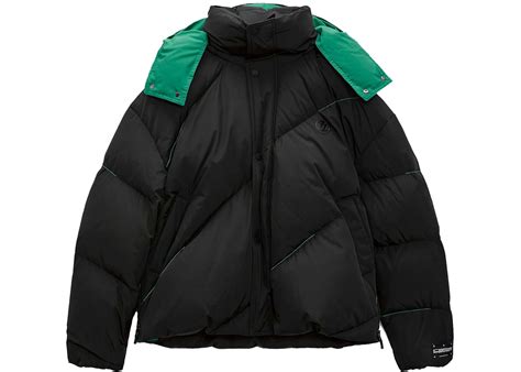Ader Error X Zara Oversized Puffer Jacket Black Mens Fw22 Us