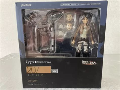 Figurine Attack On Titan Figma Eren Yeager Action Figure Good Smile