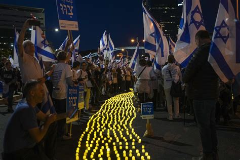 Tens Of Thousands Of Protesters Gather Across Israel Over Judicial