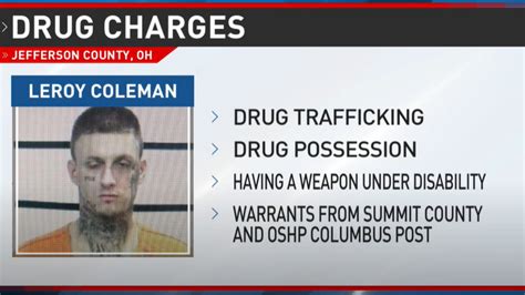 Akron Man Arrested In Bergholz Area On Weapons Drug Charges