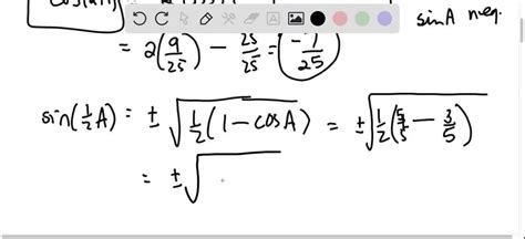 ⏩solved exact values problems a use the double and half argument