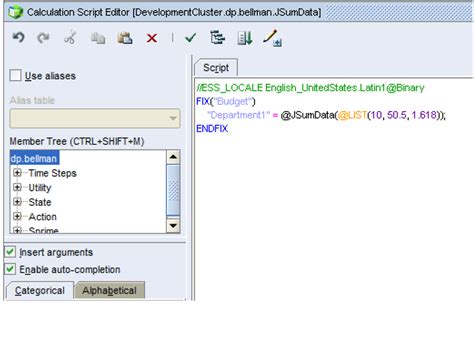 Implementing Hyperion Essbase Custom Defined Functions