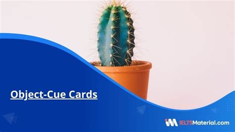 Object Cue Cards