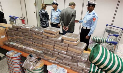 Mise En échec Dune Opération De Trafic International De Drogue à
