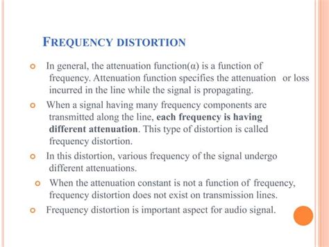Ec6503 Tlwg Waveform Distortion Pptx Digital Audio Computer Software And Applications
