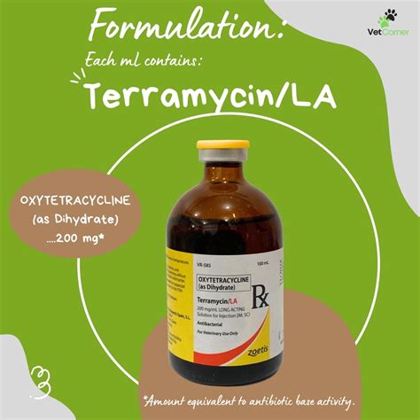 Terramycinla Oxytetracycline As Dihydrate 100ml Shopee Philippines