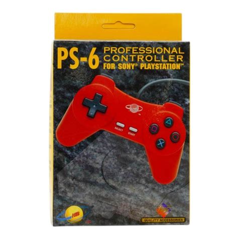 Hb Ps 6 Professional Controller For Playstation One Red Big W