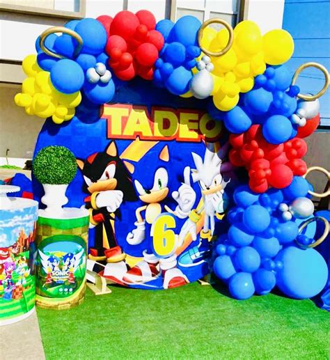 Fiesta Sonic Fiestas De Cumpleaños De Sonic Fiesta De Sonic