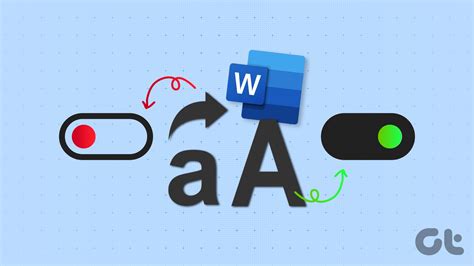 How To Enable Or Disable Auto Capitalization In Word Guiding Tech