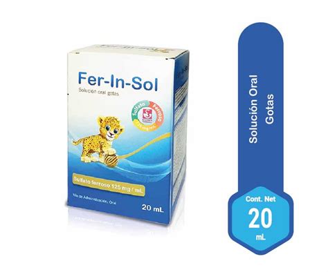 Fer In Sol Solucionoral X 20 Ml Novafarmawimer
