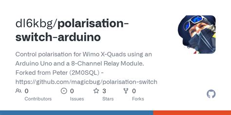 GitHub Dl6kbg Polarisation Switch Arduino Control Polarisation For