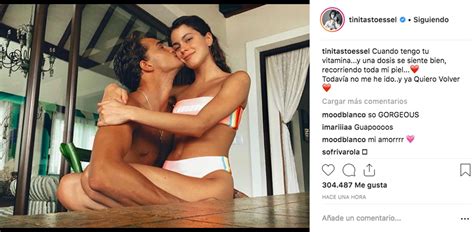 La Foto Más Hot De Tini Stoessel Y Su Novio Cuando Tengo Tu Vitamina