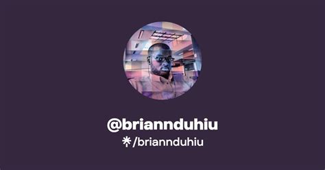 Briannduhius Link In Bio Twitter And Socials Linktree