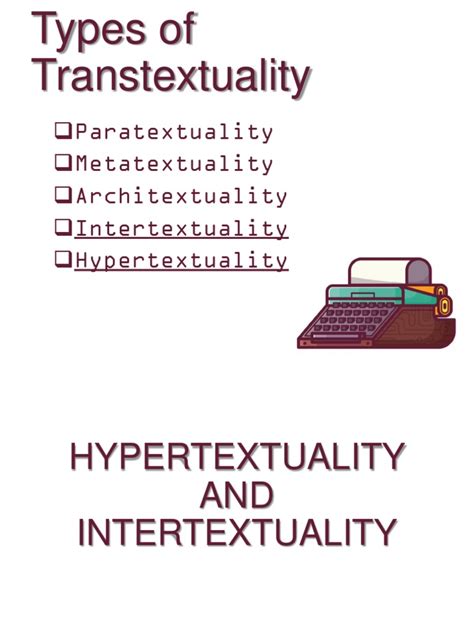 Intertextuality And Hypertextuality Pdf