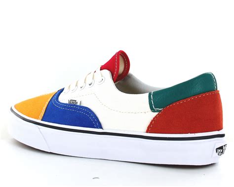 Vans Era Patchwork Multicolor Blanc