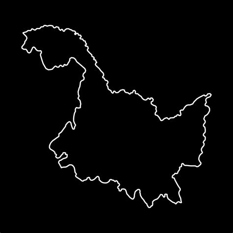 Heilongjiang Province Map Administrative Divisions Of China Vector