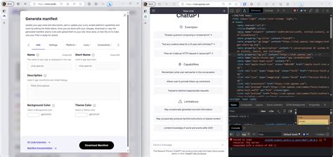 Manifest Editor Pre Populate Info Fields With Data From Meta Tags