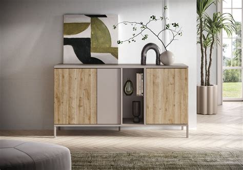 Inosign Sideboard Gent Breite 160 Cm Kommode Mit 3 Türen U 2 Offenen