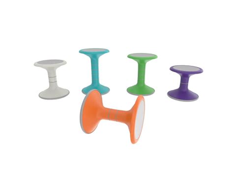 Ricochet None Slip Polypropylene Classroom Wobble Stool