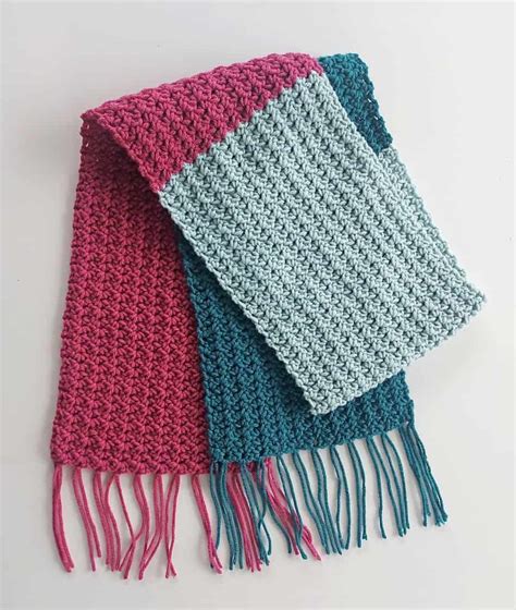 Easy Chunky Crochet Scarf Free Pattern Annie Design Crochet