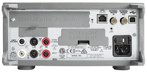 DMM Keithley Bench Digital Multimeter Function Inch Touch Screen
