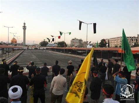 اقامه عزای امام حسین ع در سوریه به سبک رزمندگان فاطمیون عکس و فیلم تسنیم
