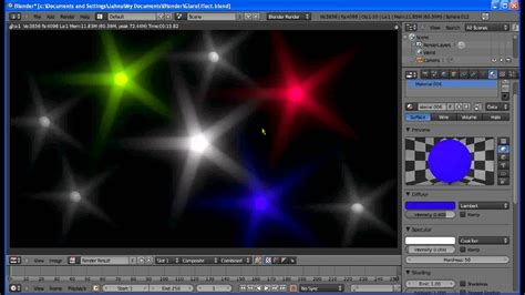 Glare Effect Tutorial For Blender Youtube
