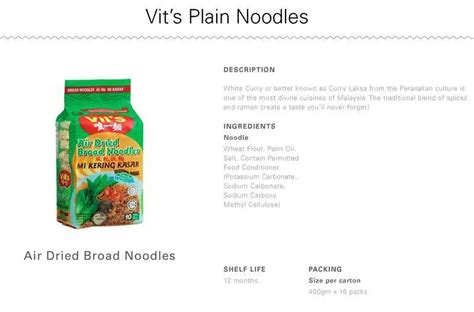Vit S Air Dried Noodles Broad Buy Air Dried Noodlesair Dried