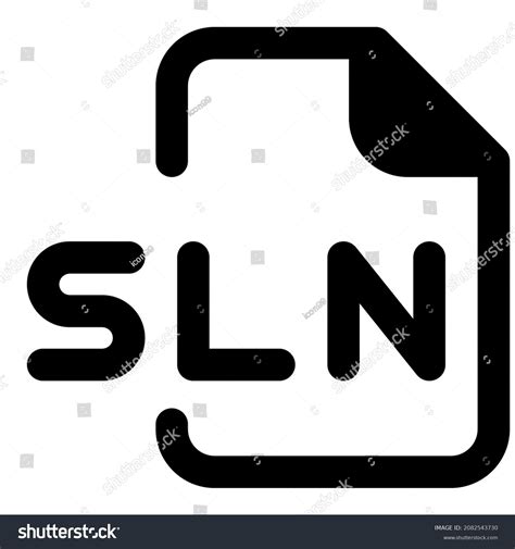 30 Sln File Type Images Stock Photos Vectors Shutterstock