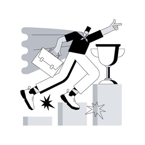 Premium Vector Leadership Abstract Concept Vector Illustration