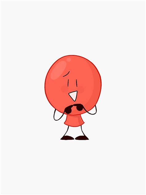 Balloon Inanimate Insanity Sticker For Sale By Inushiba Redbubble
