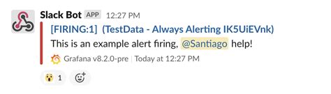Mentioning Slack Users In Alert Notification Messages No Longer Works