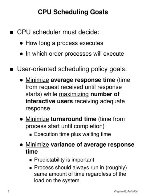 Ppt Understanding Cpu Scheduling Function Goals And Comparison With Examples Powerpoint