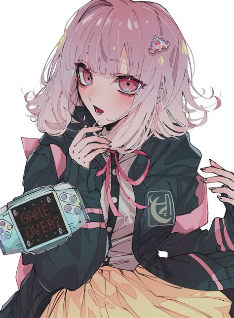 Nanami Chiaki Danganronpa And 2 More Drawn By Ru Pe Gstm 0915