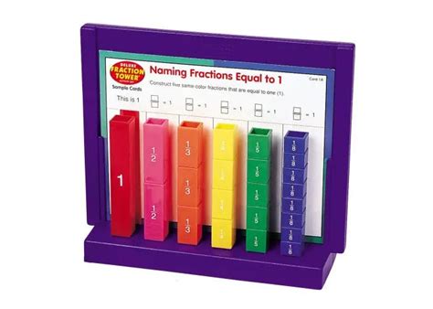 Deluxe Fraction Tower® Activity Set The Dyslexia Shop