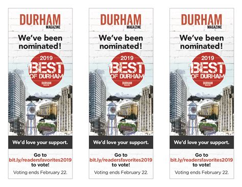 Promote Your Business During Best Of Durham Voting Durham Magazine