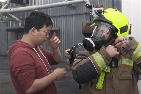 Watch This Ai Firefighter Helmet Makes Firefighters See Through Smoke