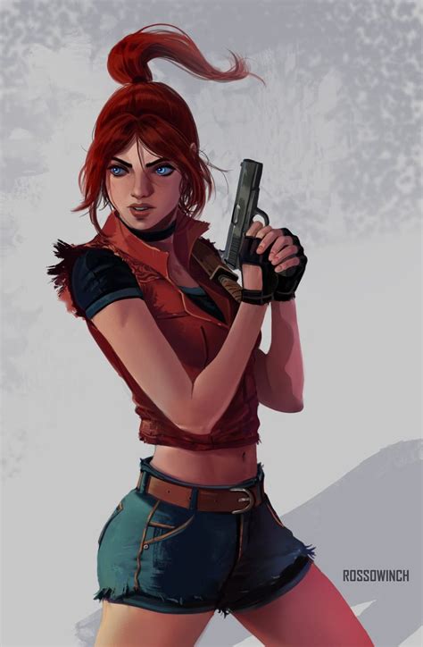 Claire Redfield By Rosso Winch Resident Evil Game Resident Evil