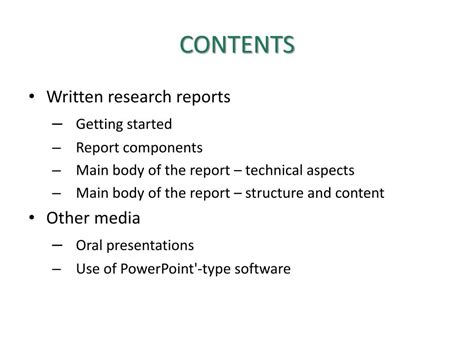 Ppt Part Iv Communicating Results Powerpoint Presentation Free